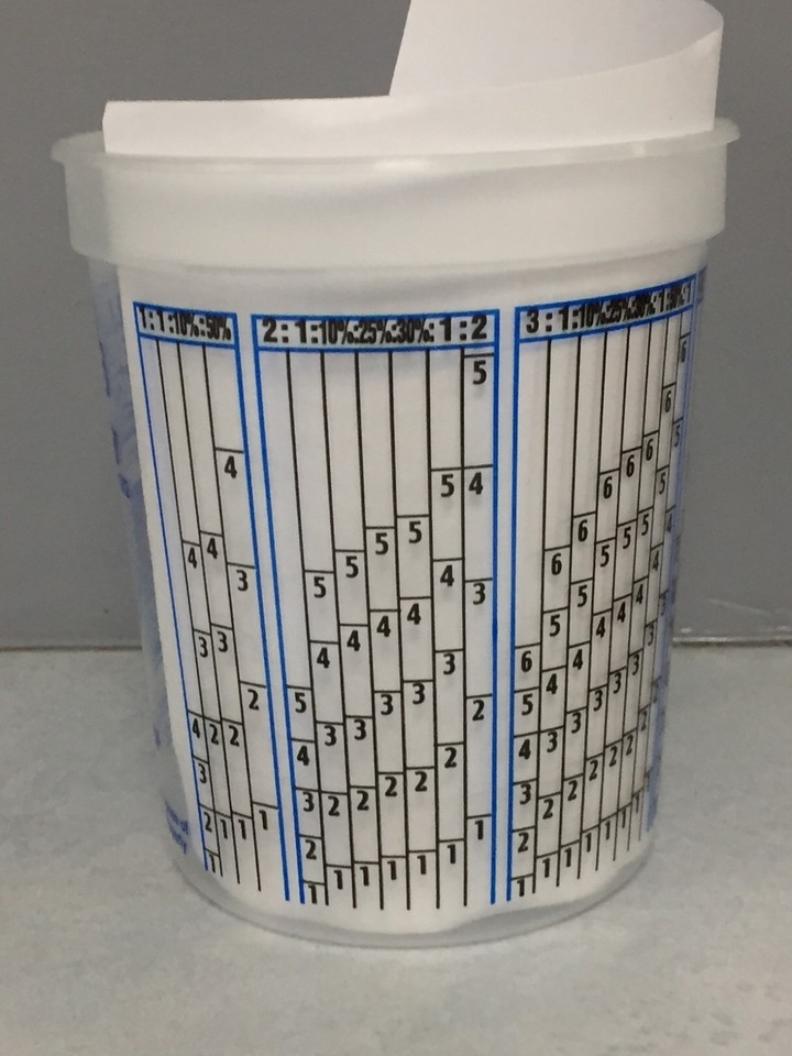 Paint Mixing Cups Quart With Graduations PPG Compare To EZMix 70032 10 ...