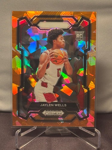2024 Panini Prizm Draft Picks - Jaylen Wells (RC) - Orange Ice #31 | eBay