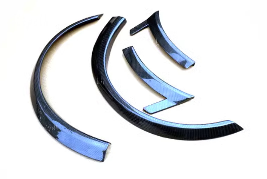 4PCS Real Carbon GT3 RS Style Front Wheel Arch Fender Flares For ...