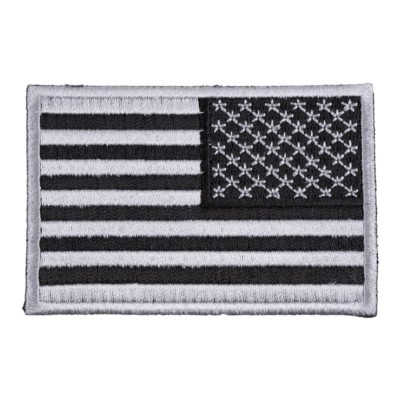 American Flag Grey Subdued Reversed Patch, U.S. Flag Patches | eBay