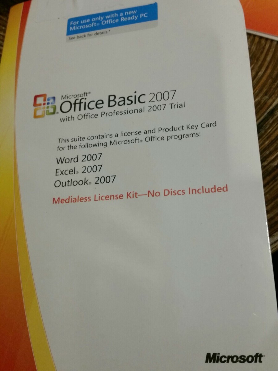 Microsoft Office Word 2007 Product Key