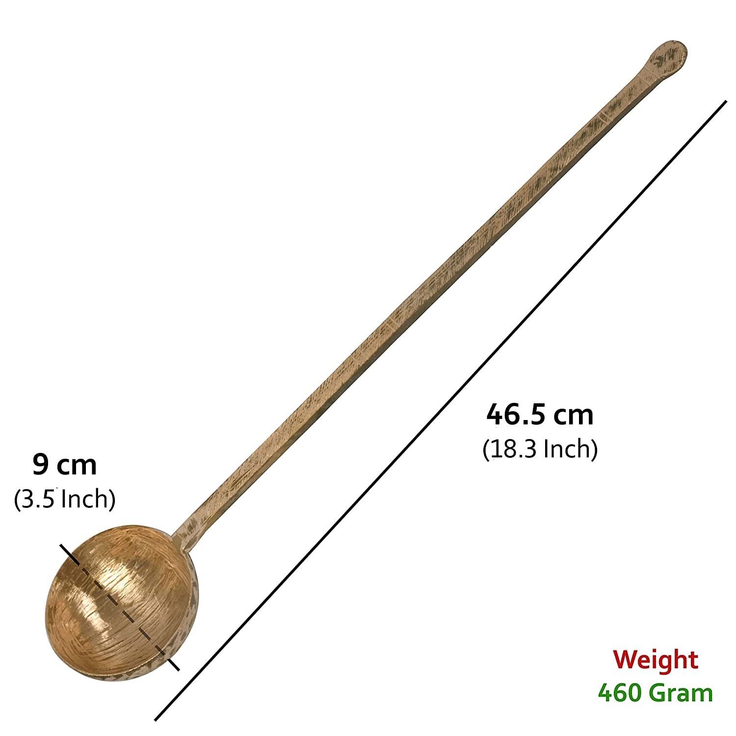 Handmade Traditional Brass Ladle and Spatula Set Kitchen Utensils | eBay