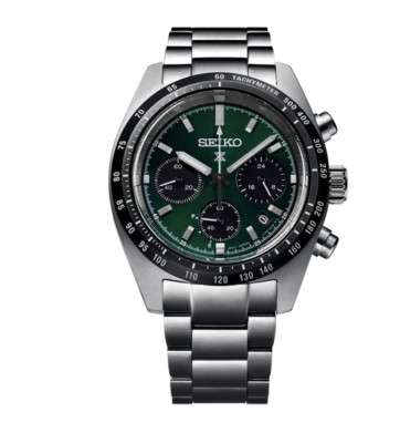 NEW Seiko Prospex Green Dial Speedtimer SSC933 (FEDEX 2 DAY ) | eBay