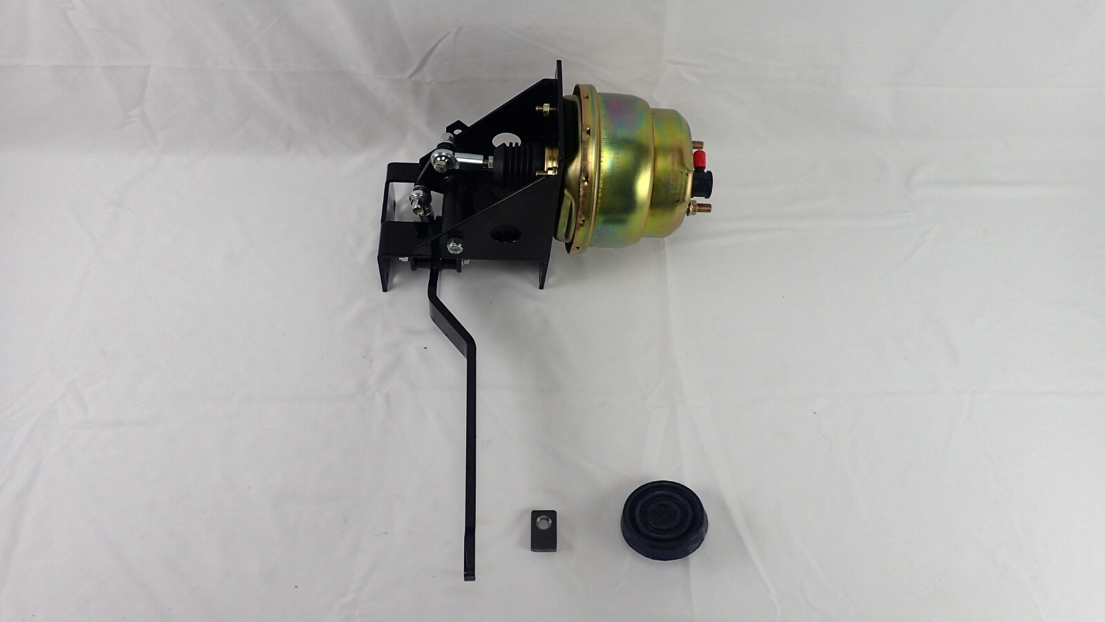 90 degree under dash power brake pedal + 7" dual power brake booster | eBay