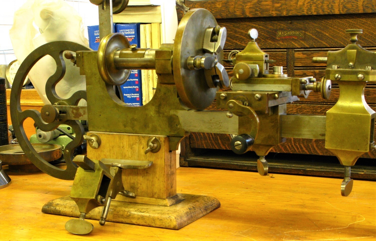 Antique Watchmakers Lathe | eBay