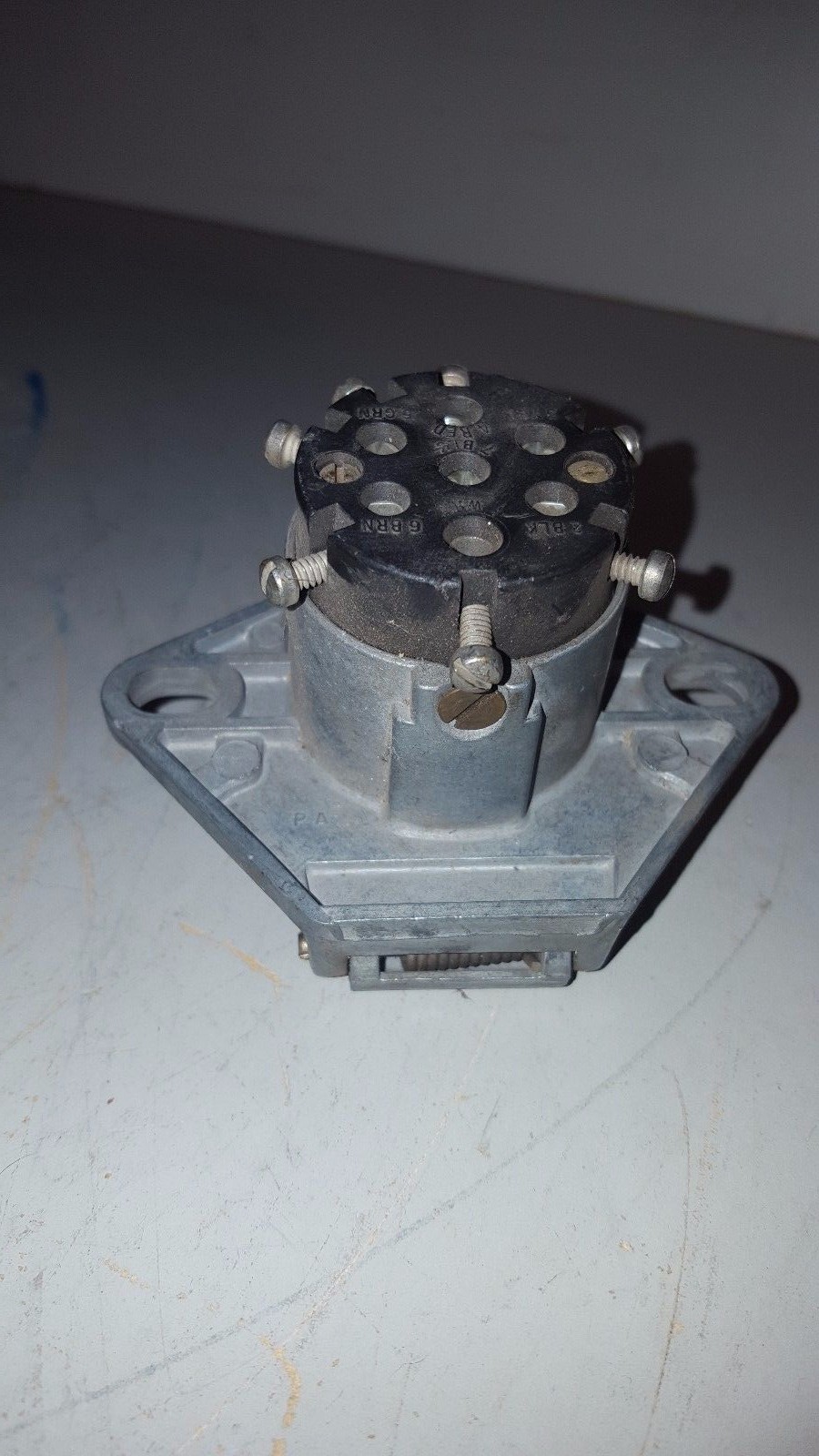 Lot of 2 Midland Trailer Plug Connector 7 Pin, SAE J560B | eBay