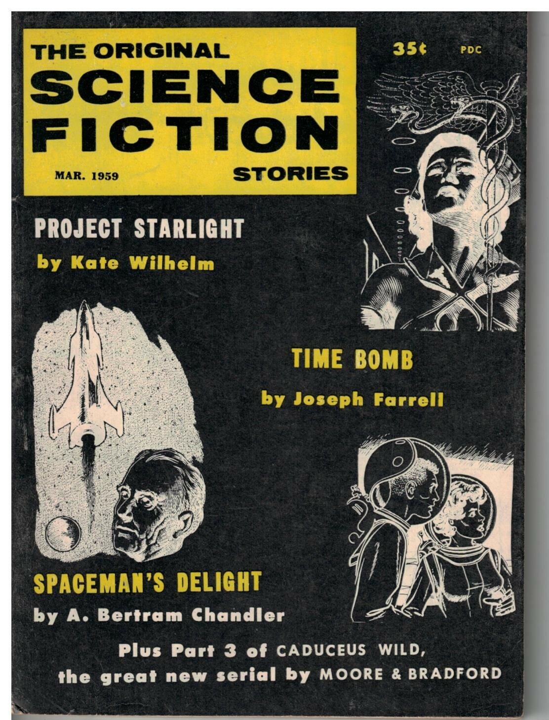 March 1959 The Original Science Fiction Stories Digest Magazine | eBay