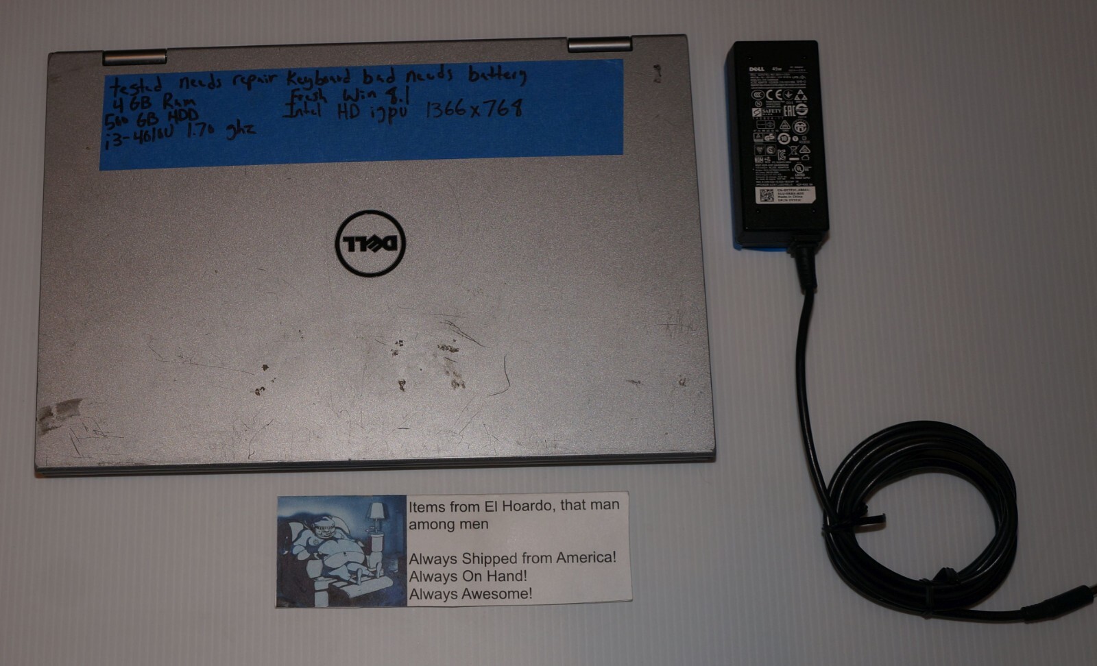 Dell Inspiron 11-3148 - Intel i3-4010U, 4GB RAM, 500GB HDD READ DESCRIPTION | eBay