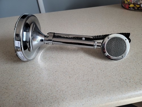 ASTATIC SILVER "K" EAGLE POWER MIC FOR GALAXY RANGER UNIDEN COBRA ...