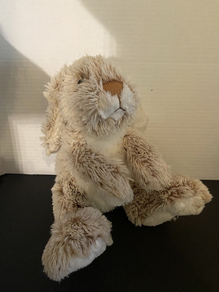 Melissa & Doug Burrow Bunny Plush Stuffed Bunny Rabbit 10" Sitting | eBay