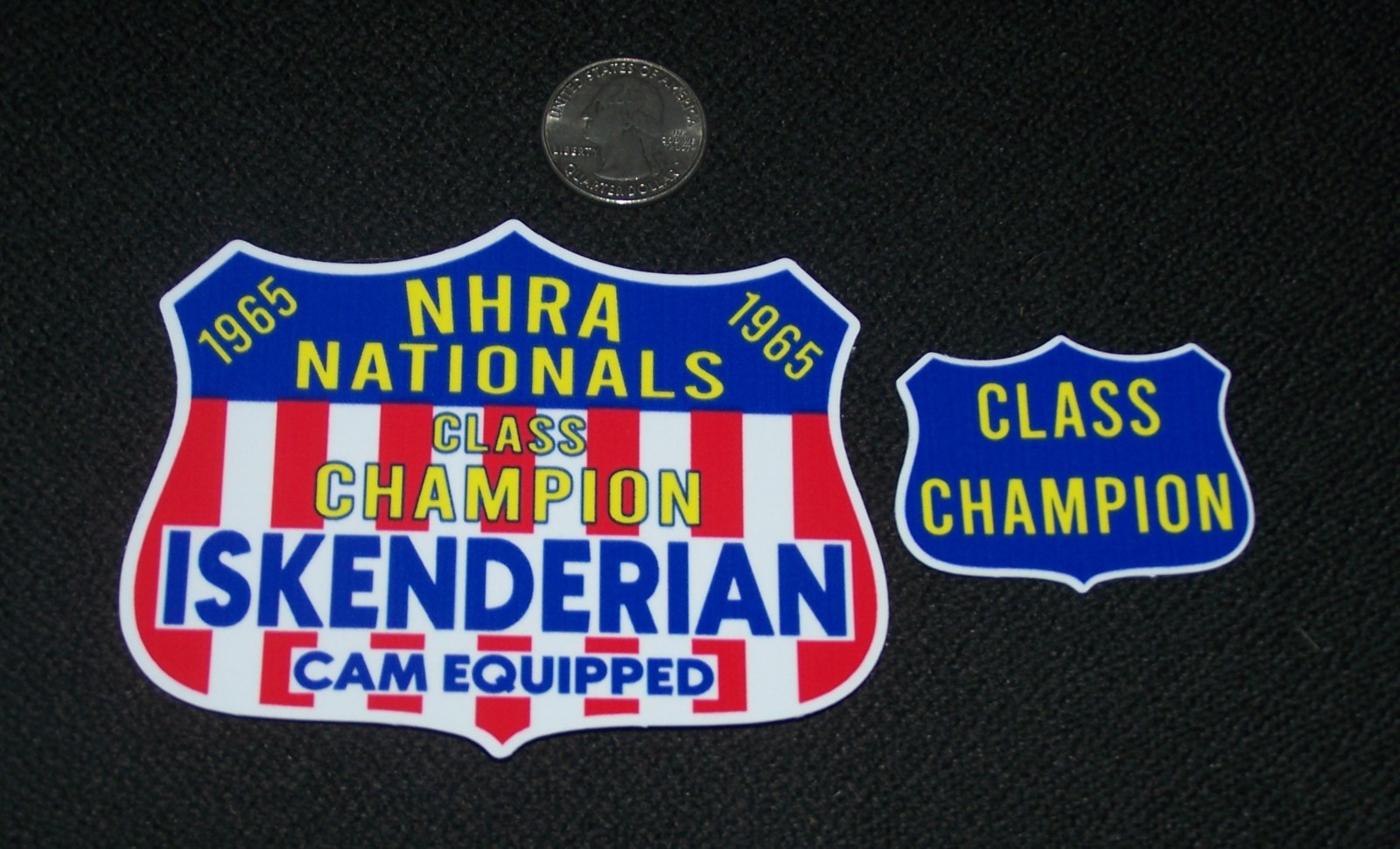 1965 NHRA Nationals - Class Champion - Sticker Drag Racing NASCAR Hot ...