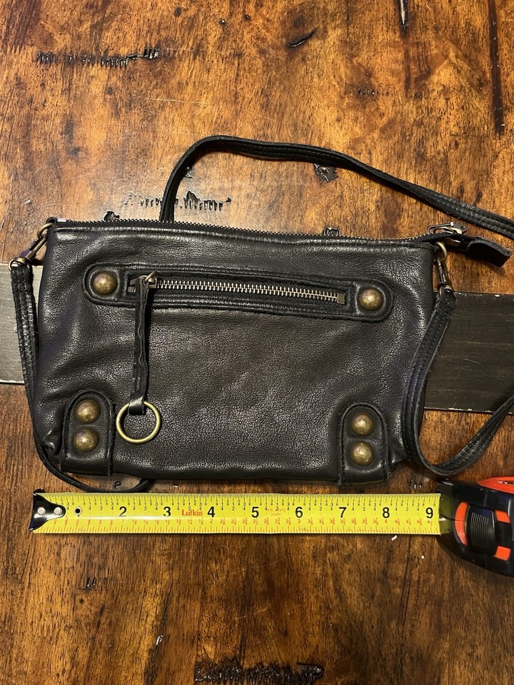 Linea Pelle Dylan Soft Leather Clutch Bag | eBay