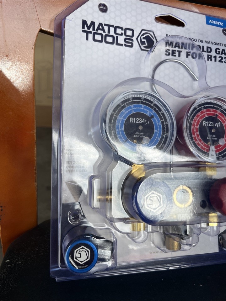 Matco Manifold Gauge Set For R1234yf | eBay