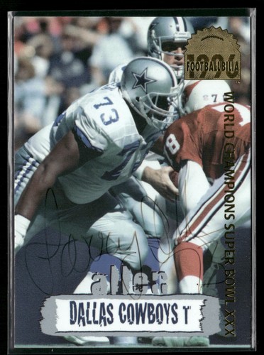Larry Allen 1996 Collector's Edge #DCA-5 1421/4000 Auto Cowboybilia ...