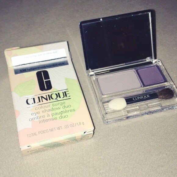 Clinique Colour Surge .07 oz / 2.2 gr All Color Eye Shadow Duo Original ...