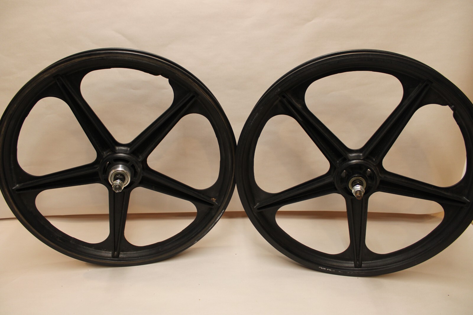 ACS Z Mag Old School BMX Wheel Set 20 in 5 Spoke 3/8 80s- Slotted Front ...