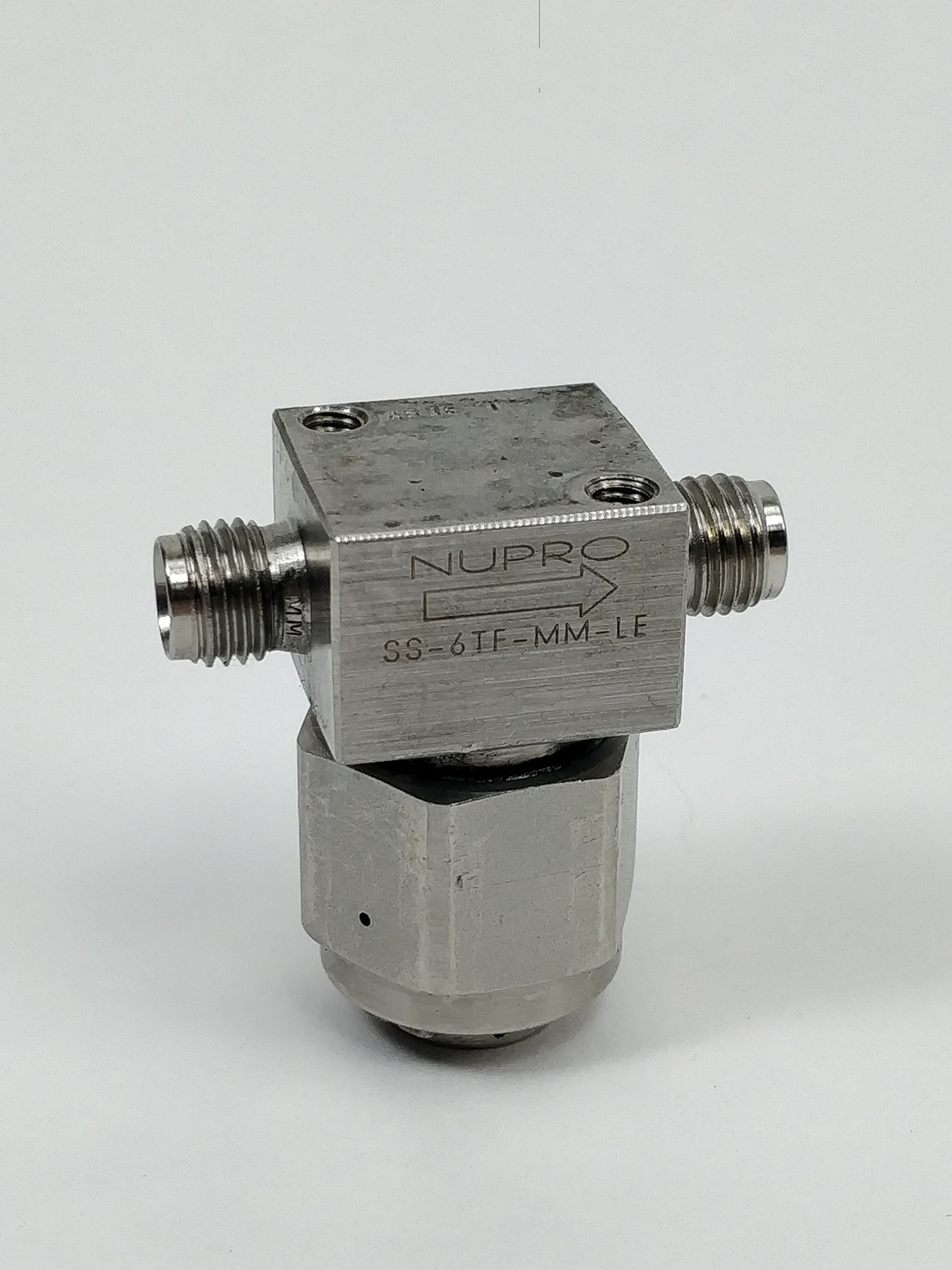 Swagelok SS-6TF-MM-LE NUPRO Stainless Steel Tee-Type Particulate Filter ...