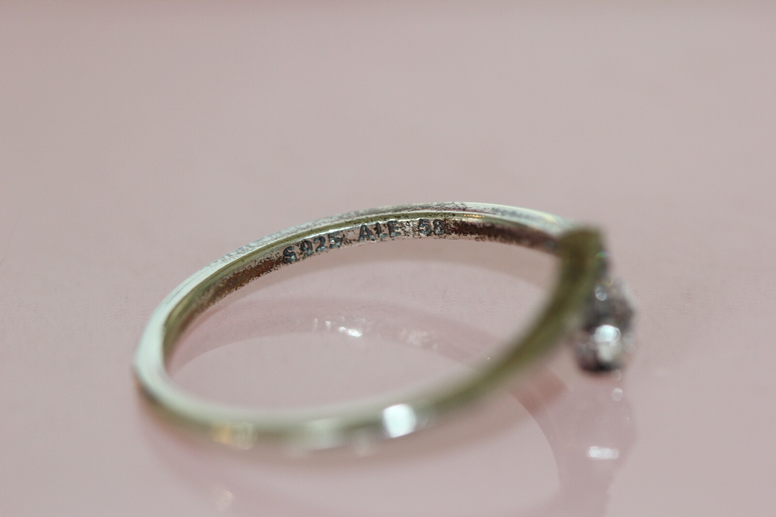 PANDORA CLASSIC WISH RING 197790CZ *CHOOSE SIZE* POUCH bagtag or hang ...