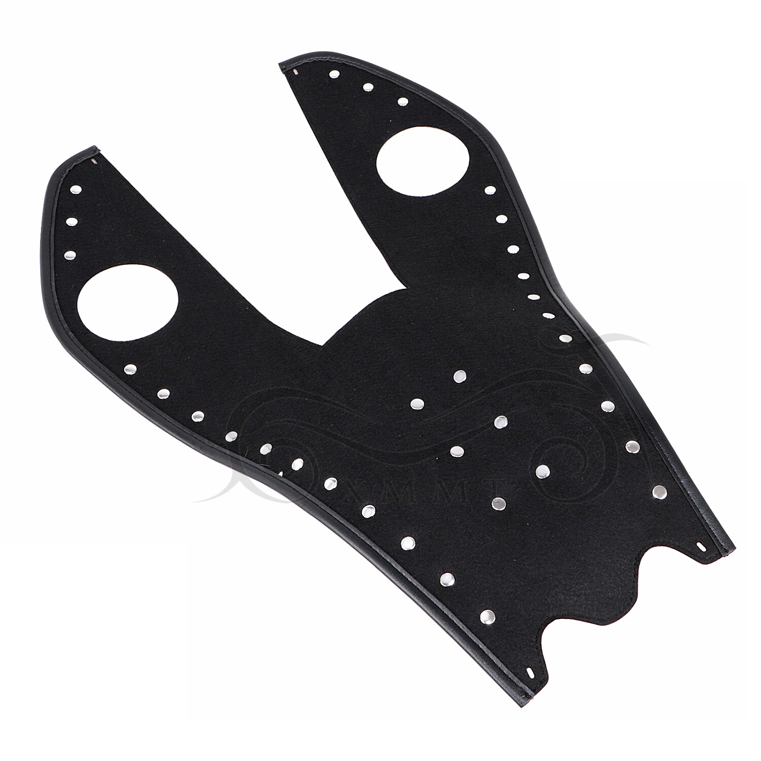 Black Fuel Gas Tank Panel Bib Bra Pad Fit For Harley Softail FLSTN ...