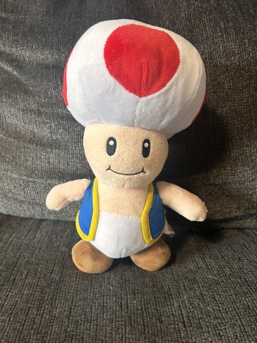 2010 Goldie Super Mario 11” TOAD Stuffed Animal Plush | eBay