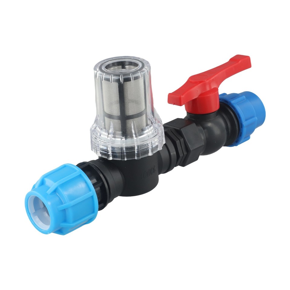 Hassle Installation Plastic Tube Water Filter for 20mm 25mm 32mm Pipes ...