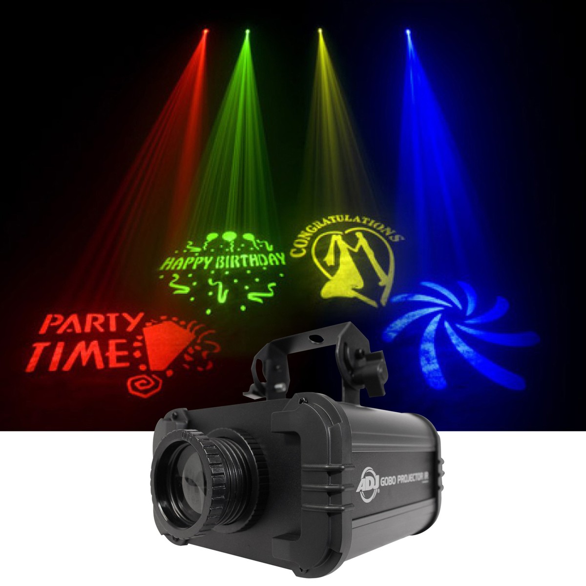 American Dj Gobo Projector Led Gobos ADJ Ikon Profile WW