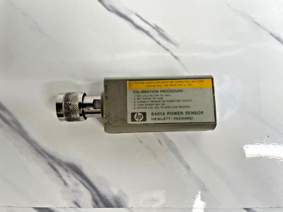 HP Agilent 8481A Power Sensor, 7mm Connector, 10MHz - 18GHz, -30 to -20 ...