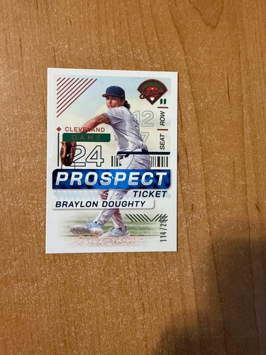 2024 Panini Prospect Edition - Braylon Doughty - #48 Red Ticket ...