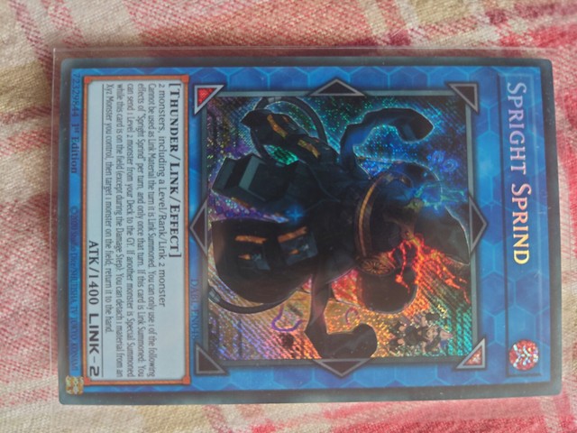 Yu-Gi-Oh! TCG Spright Sprind Darkwing Blast DABL-EN048 1st Edition ...