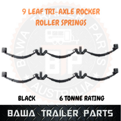 9 Leaf Tri-Axle ROCKER Roller SPRINGS! 6000KG RATING! | eBay Australia