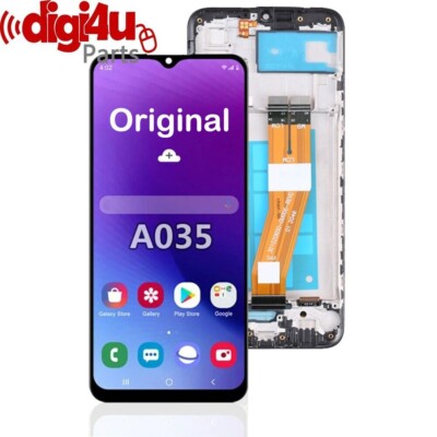 For Samsung Galaxy A03 SM-A035F/DS LCD Display Screen Replacement+Frame ...