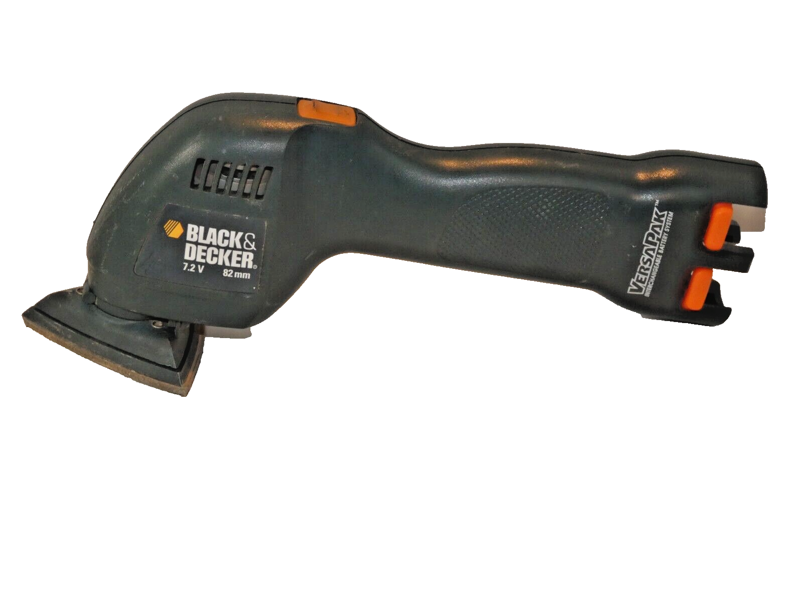 BLACK & DECKER 7.2v 3/8 VersaPak Cordless Detail Sander VP510 Tool Only ...