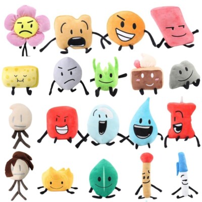 Bfdi Plushie Stuffed Doll Plush Battle For Dream Island Children Day ...