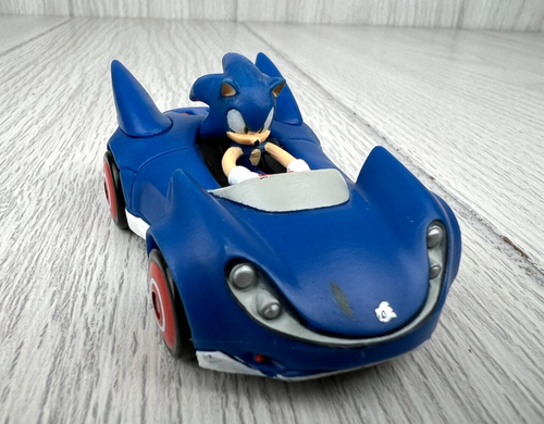 Sega Jazwares Sonic The Hedgehog All Stars Racing Collectible Figure ...