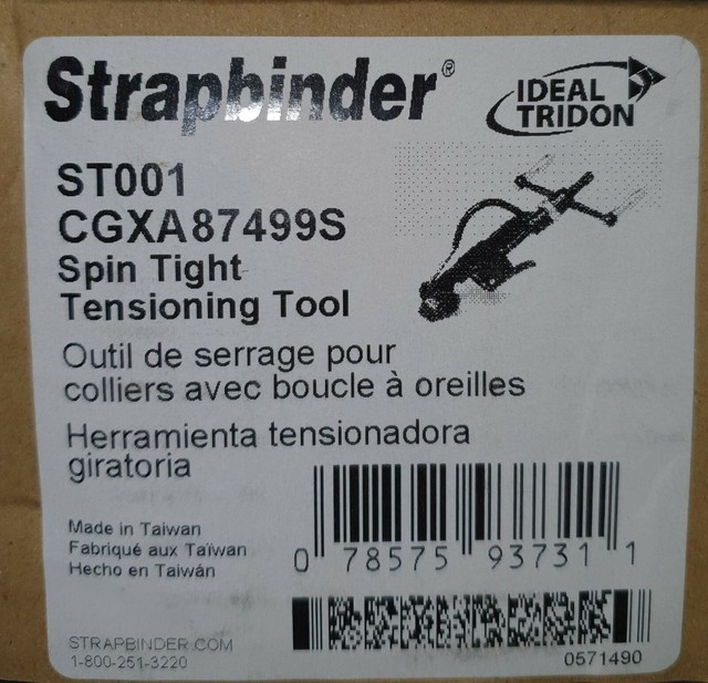 Strapbinder Spin Tight Tool Band Buckle Tensioner ST-001 ST001 up to 3/4" for sale online | eBay
