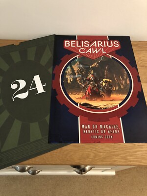 BLACK LIBRARY ADVENT CALENDER 2021 LIMITED EDITION A3 DAY 24 BELISARIUS ...