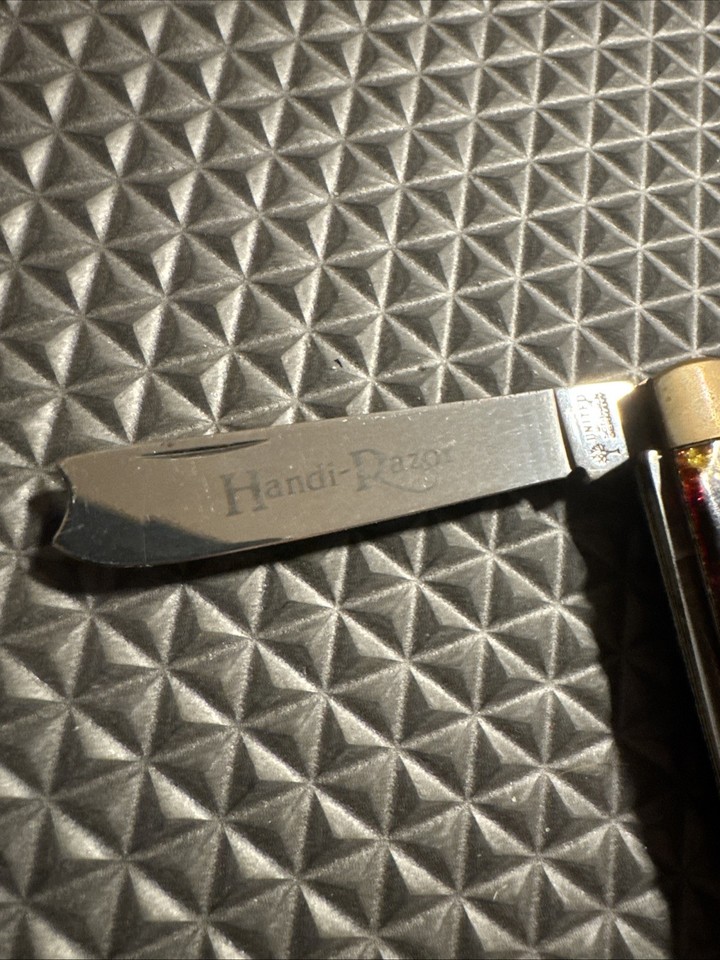 United BOKER TREE BRAND Handi-Razor Knife Solingen Germany Christmas Tree Handle | eBay