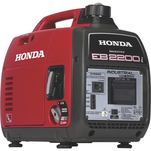 Honda Inverter Generator, 2200 Surge Watts, 1800 Rated Watts, Model ...