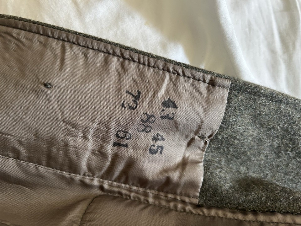 Ww2 German M43 Jacket Sz S 36-38R | eBay