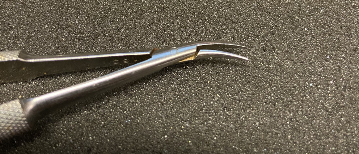 KATENA K5-895 Corneal Curved Scissors Eye Ophthalmic Instrument 4.75 ...