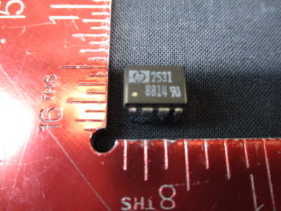 HEWLETT PACKARD (HP) 2531 Optocoupler DC-IN 2-CH Transistor With Base ...