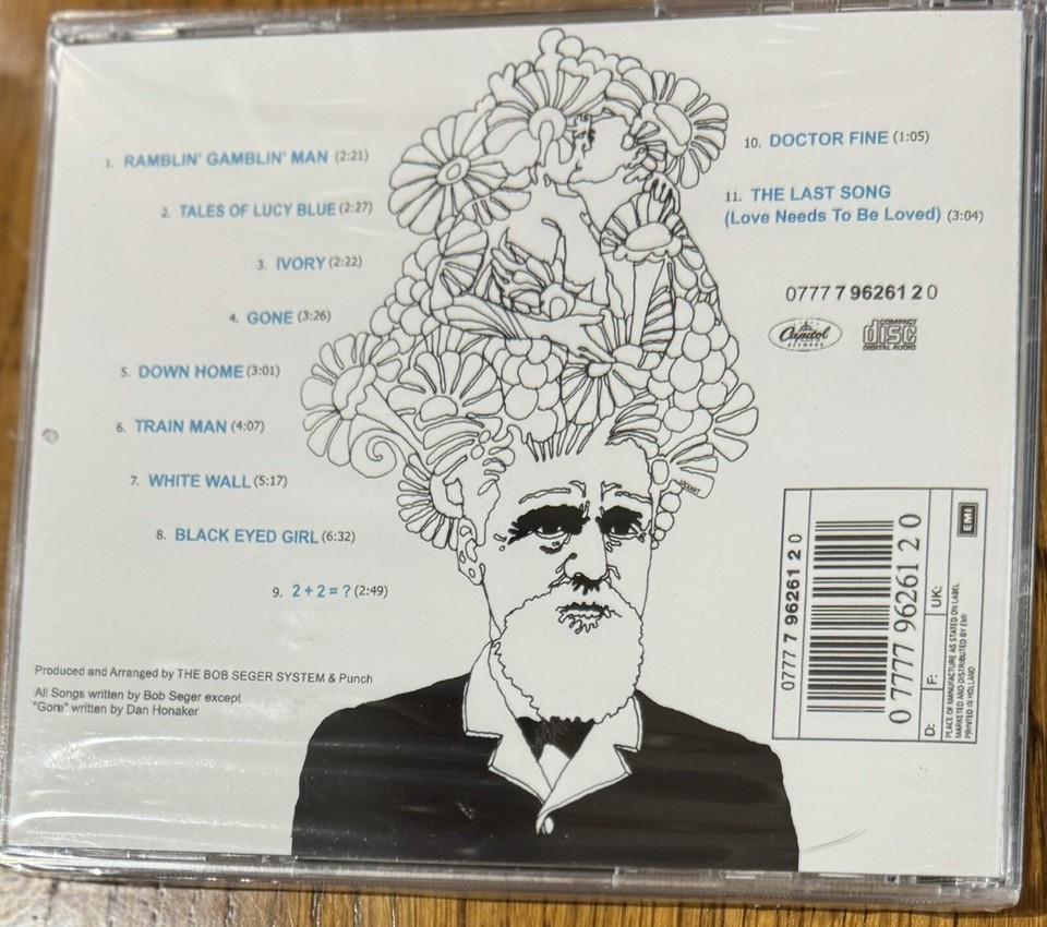 Ramblin' Gamblin' Man / Bob Seger System/Bob Seger (CD) Factory Sealed ...