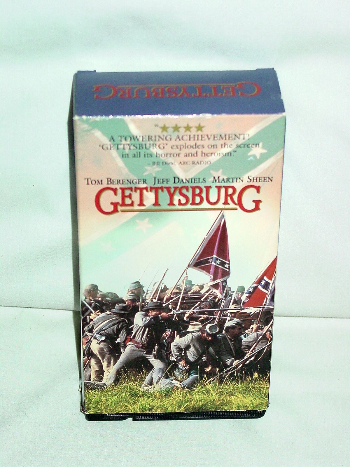 GETTYSBURG CIVIL WAR VHS Martin Sheen Jeff Daniels Tom Berenger ...
