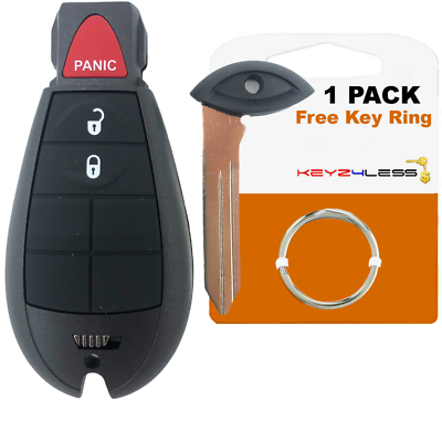 1x For 2009 2010 2011 2012 Dodge Ram 1500 2500 3500 Keyless Remote Car ...