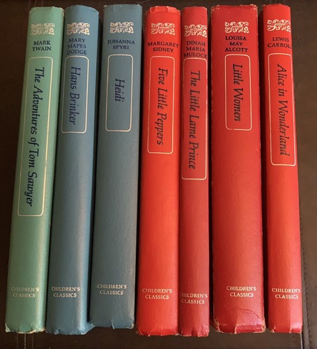 Vintage Children’s Classics 7 Book Collection Hardback Set | eBay