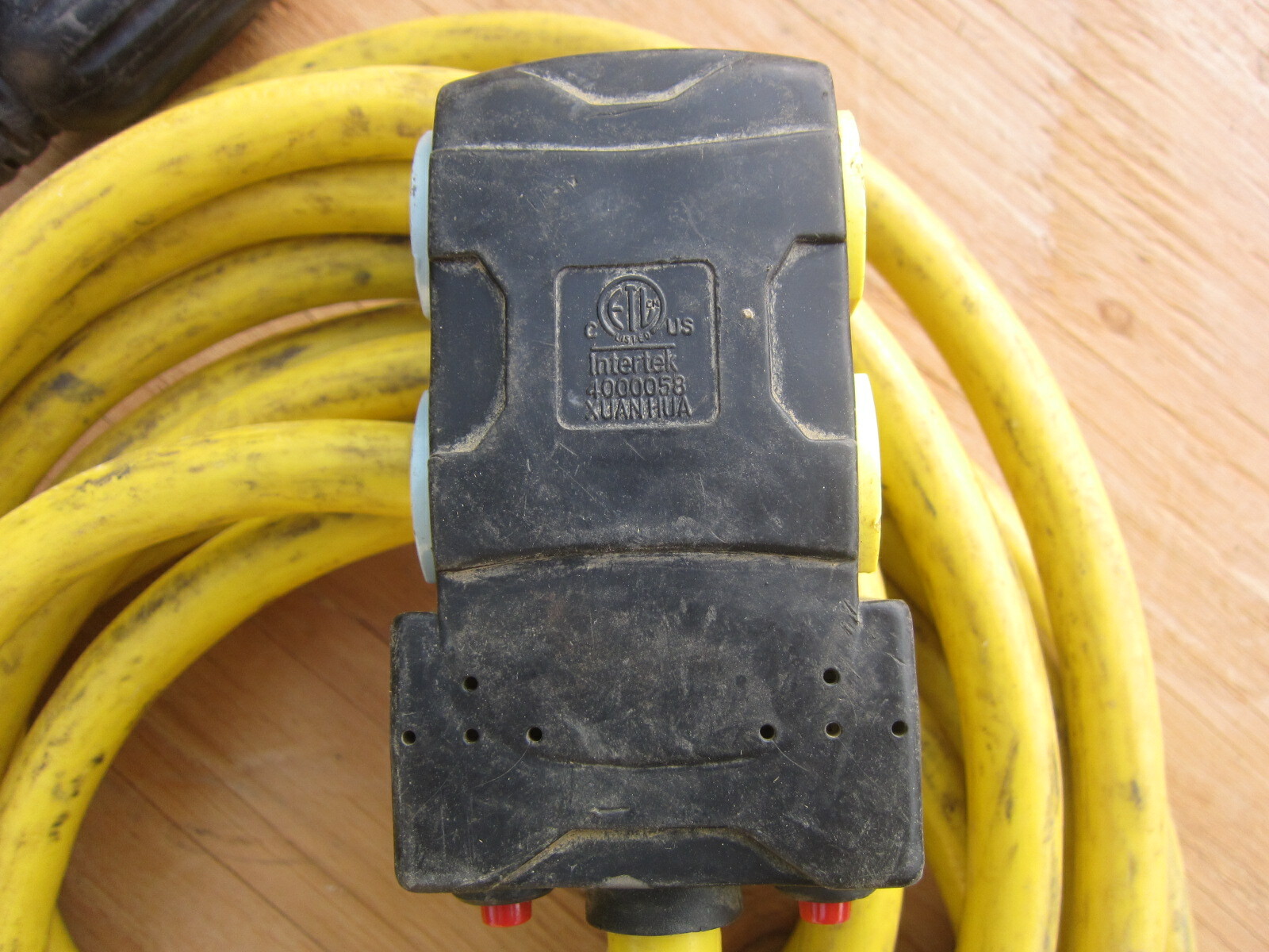 InterTek 4000058 Champion 48033 Style 25' 15/20A 125V Generator ...