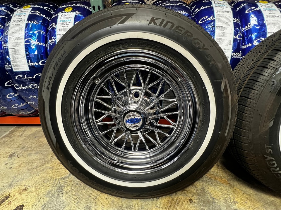 Cragar Star Wire® 14 Inch Standard Wheel and Tire Package - Used | eBay
