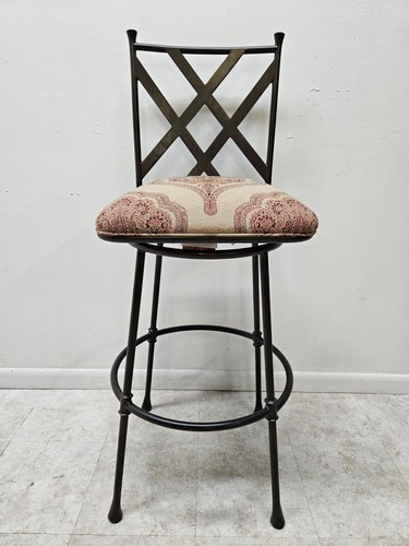 Ethan Allen Biscayne Swivel Counter Bar Stool B | eBay