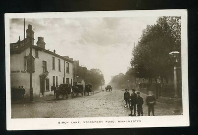 MANCHESTER / Longsight Stockport Road / Birch Lane Pub on Corner RP ...
