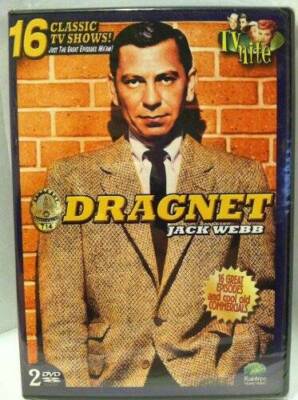 Dragnet, 2 DVD Set (16 Classics Episodes) - DVD By Jack Webb - VERY ...